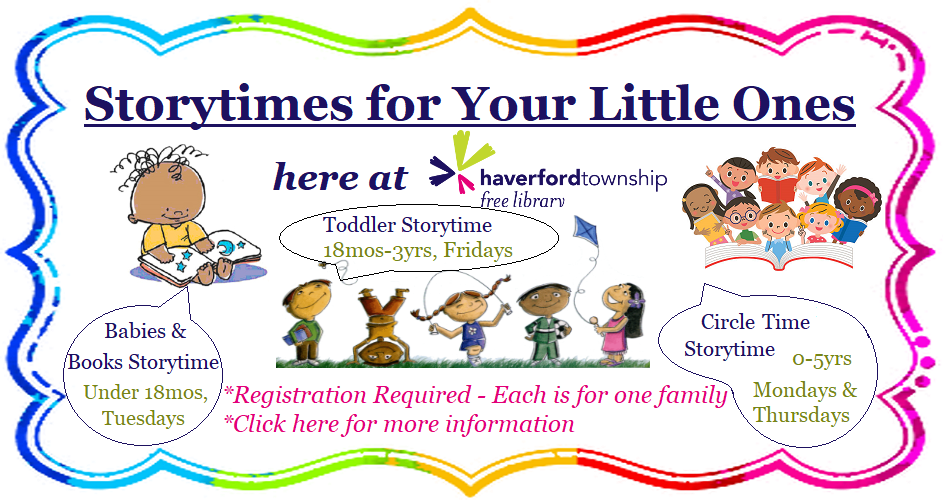 Interested in Storytime with our Children's Librarians? • Haverford ...